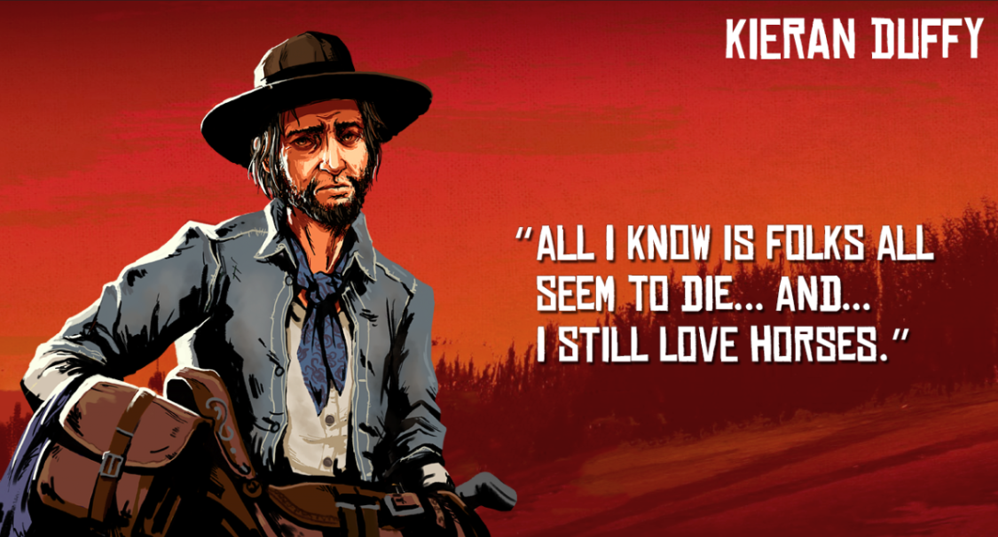 Kieran Duffy RDR2 - Character & Personality Analysis | Gamerz Gateway
