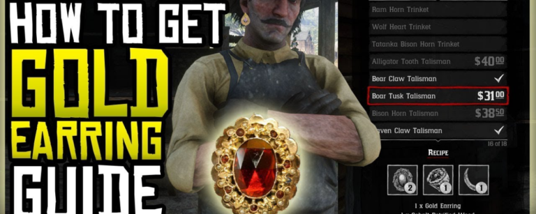 Gold Earring RDR2: Location & How to Find it? - Gamerz Gateway | Gamerz ...